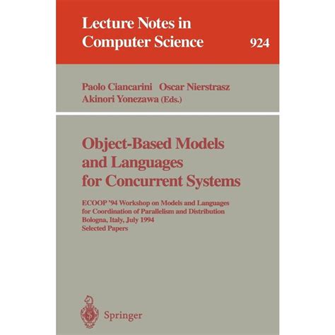 Object Based Models And Languages For Concurrent Systems No Shoptime