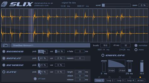 Slix Randomizing Loop Slicer For Windows Synthtopia