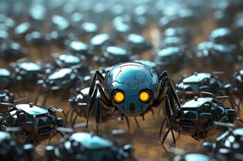 Advanced Nano Bot Generate Ai Stock Illustration Illustration Of Laboratory Medicine 308860828