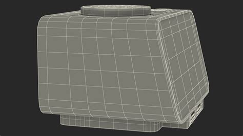 Dual Digital Alarm Clock Radio Plastic 3d Model 29 3ds Blend C4d