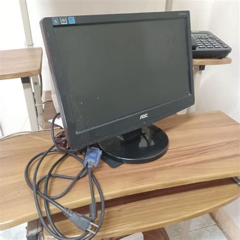 AOC Inches Lcd Monitor Computers Tech Parts Accessories Monitor Screens On Carousell