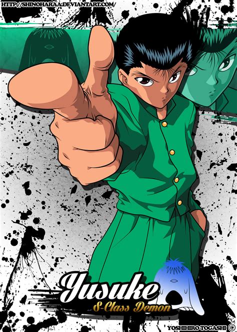 Yusuke Urameshi By Shinoharaa On Deviantart