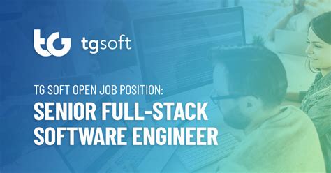 senior full stack software engineer tg soft