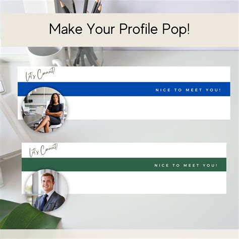 4 Linkedin Banner Instant Download Professional Linkedin Banner Minimalist Profile