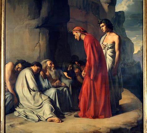 Dante Y Virgilio En El Infierno O Dante Guiado Por Virgilio Ofrece