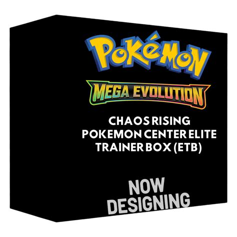 Pokémon Mega Evolution Chaos Rising Pokémon Center Elite Trainer Box