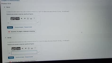 Solved A Certain First Order Reaction Has A Rate Constant Of