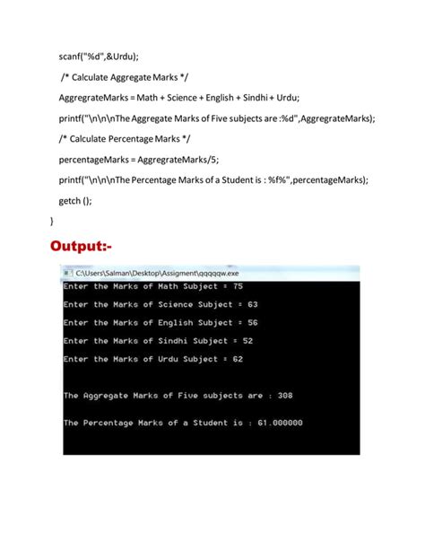 Chapter 1 Programming Fundamentals Assignmentdocx Programming