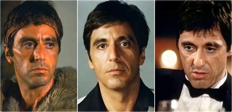 Portraits Of Al Pacino As Tony Montana In “scarface” 1983 ~ Vintage
