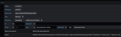 How To Use Prefixed Dimension Values With Wildcard Or Variable With Aws