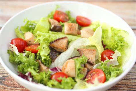 구운버섯 샐러드and오리엔탈 소스 비움반찬