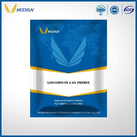 Veterinary Medicine Lincomycin Hcl 4 4 Premix Feed Additive Veterinary Medicine And Poultry