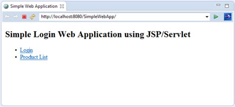 Create A Simple Java Web Application Using Servlet Jsp And Jdbc O Planning Org