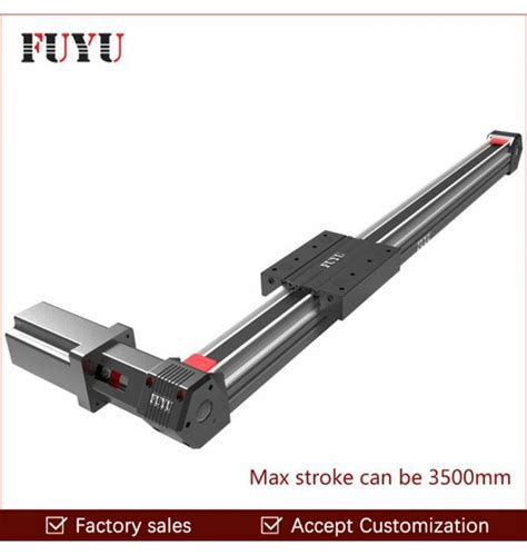 Fuyu Fpb455060 Cnc 선형 레일 가이드 스테이지 액추에이터 벨트 구동 전동 최대 4 메터초 모션 슬라이드