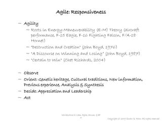 Introduction To Lean Agile Scrum XP PDF