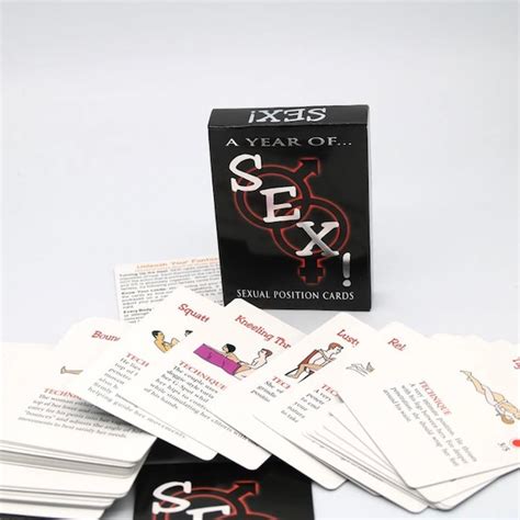 Sexual Playing Cards Etsy