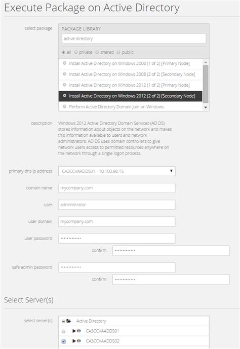 deploy microsoft windows 2012 active directory domain services hybrid cloud and it solutions