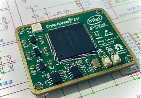 Altera Cycloneiv 阿尔特拉飓风四fpga核心板 立创开源硬件平台