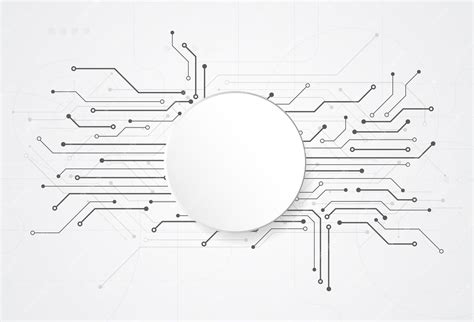 Premium Vector Abstract Background With Technology Circuit Board Texture Electronic