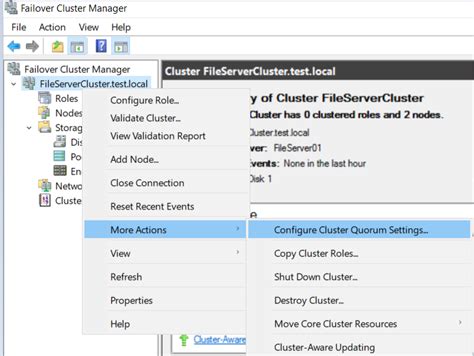 File Server Failover Cluster Part 2 Installing And Configuring