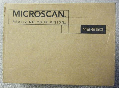 Microscan Fixed Mount Industrial Barcode Scanner