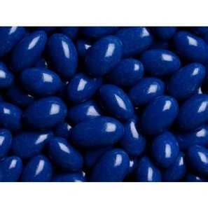 Dark Blue Chocolate Jordan Almonds 5lb Bag