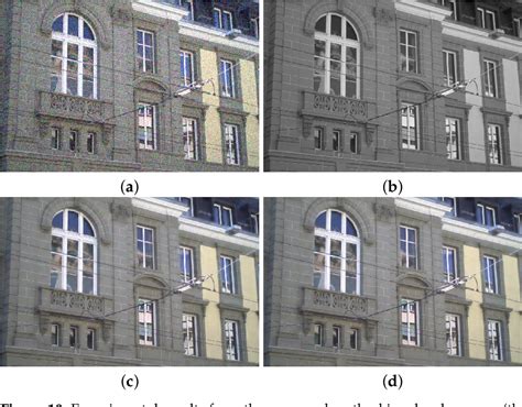 Figure 19 From Multi Spectral Fusion And Denoising Of Color And Near Infrared Images Using Multi