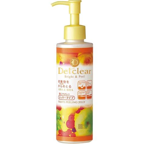 Meishoku Detclear Bright And Peel Fruits Peeling Jelly 180ml