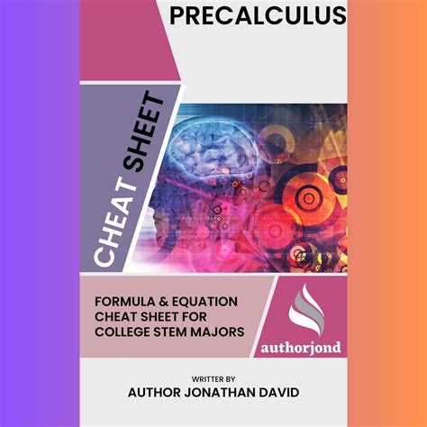 Precalculus Cheat Sheet Formula And Equation Cheat Sheet For College Stem Majors By Jonathan
