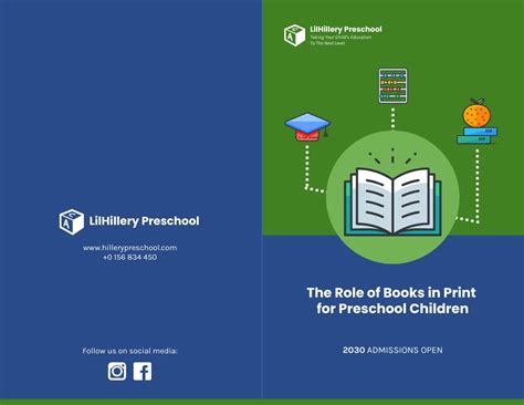 Educational Handout Brochure Template Venngage