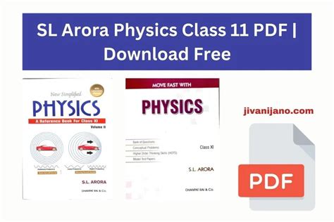 Sl Arora Physics Class 11 Pdf Book Volume Store Th