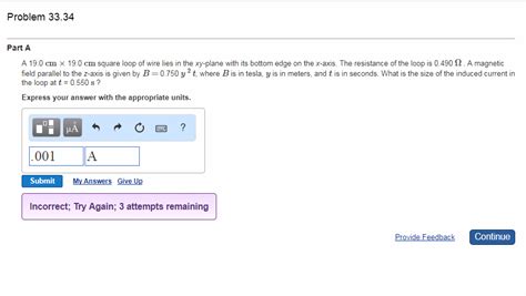 Solved Problem 33 34 Part A A 190 Cm 19 0 Cm Square Loop Chegg Com