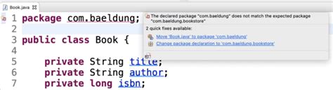 Fixing The “declared Package Does Not Match The Expected Package” Error