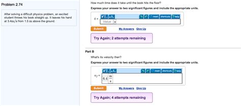 Solved After Solving A Difficult Physics Problem An Excited