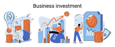 사업 투자 은유 투자 자본 이익 및 소득 증가 주식 및 자금 구매 현대 경제 Performing Arts Event에 대한 스톡 벡터 아트 및 기타 이미지