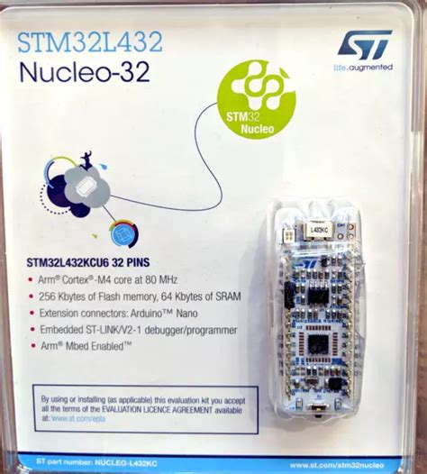 1x Nucleo G474re Stmicroelectronics Development Board Stm32 Nucleo 64