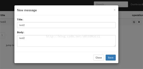 Django Bootstrap 向modal插件传递参数django Modal 按钮提交数据 Csdn博客