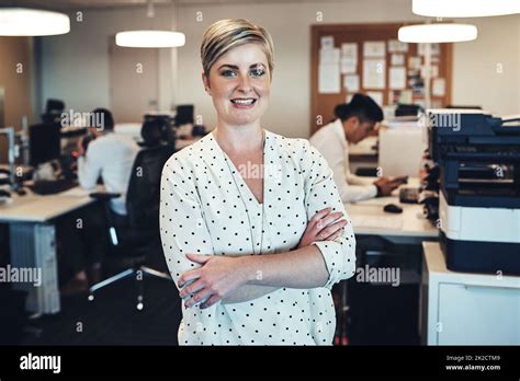Shes Here To Implement Structure In The Office Portrait Of A