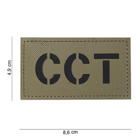 101 Inc 3d Rubber Patch Cct Coyote