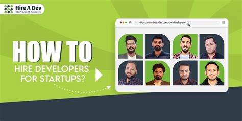 How To Hire Developers For Startups