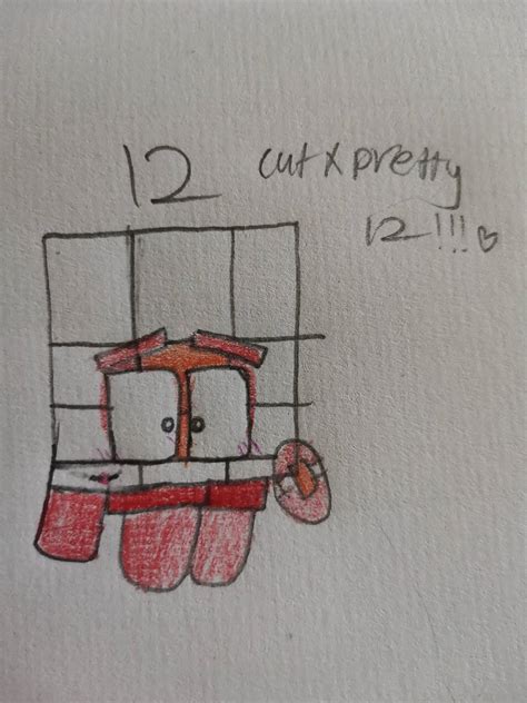 Cute And Pretty 12 Numberblocks By Akafarrer12 On Deviantart