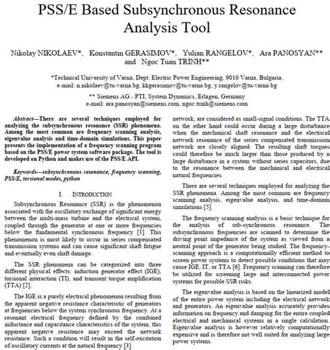 Ieee Psse Ssr Python Ara Panosyan