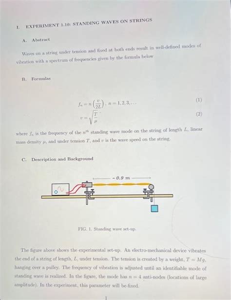 Solved Waves On A String Under Tension And Fixed At Both Chegg