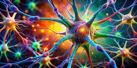 Detailed 3d Model Of A Neuron Exploring Neuroscience With Anatomical Precision And Visual