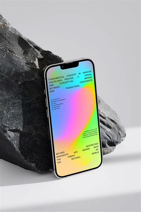 gradient explorations behance