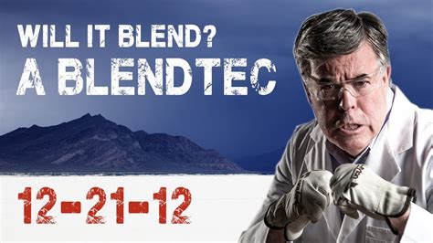 Will It Blend Blendtec Blender Will It End Youtube