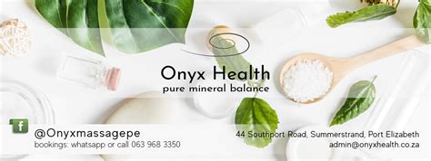 Onyx Health Massage Therapy Port Elizabeth