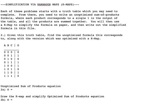 Answered Simplification Via Karnaugh Maps Bartleby
