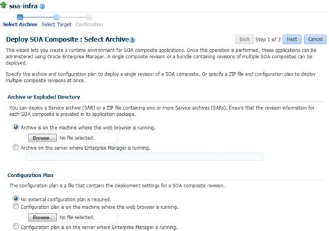deploying applications