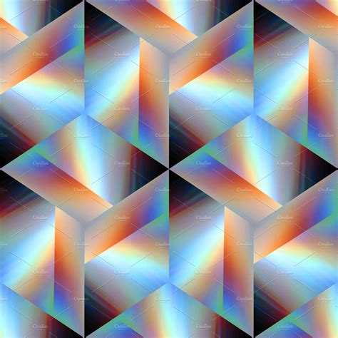 Reflection Pattern Graphic Patterns ~ Creative Market